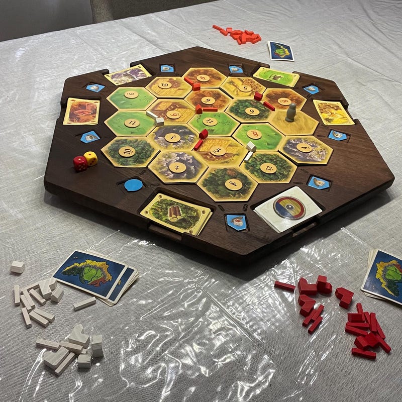 Custom Catan Board - Etsy