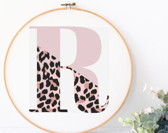 Cross Stitch Pattern Letter B X-stitch Pattern Cross Stitch Chart ...