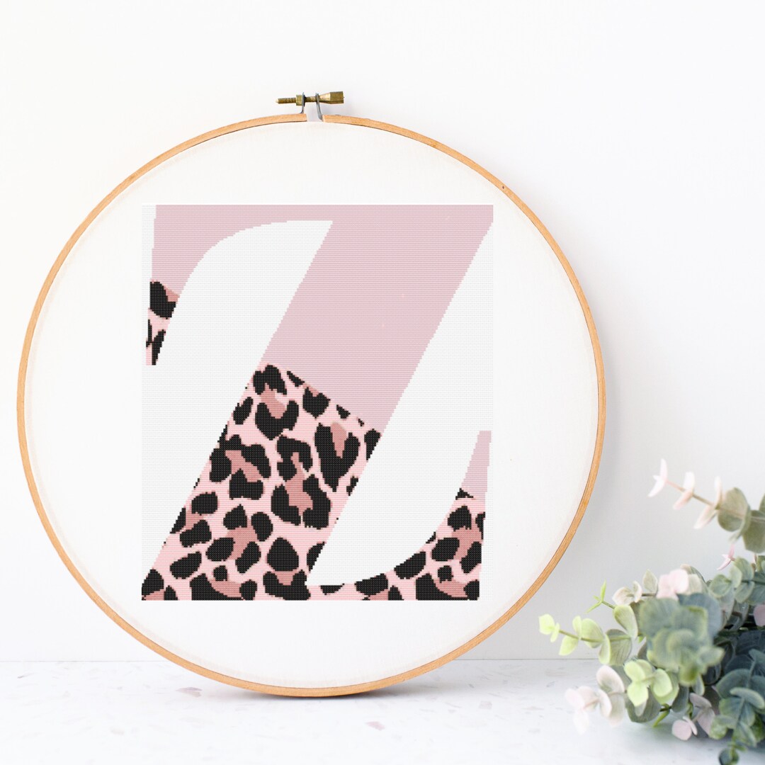 Cross Stitch Pattern Letter Z X-stitch Pattern Cross Stitch Chart ...