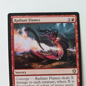 Radiant Flames – Slawomir Maniak - Magic: the Gathering Artproof - Etsy