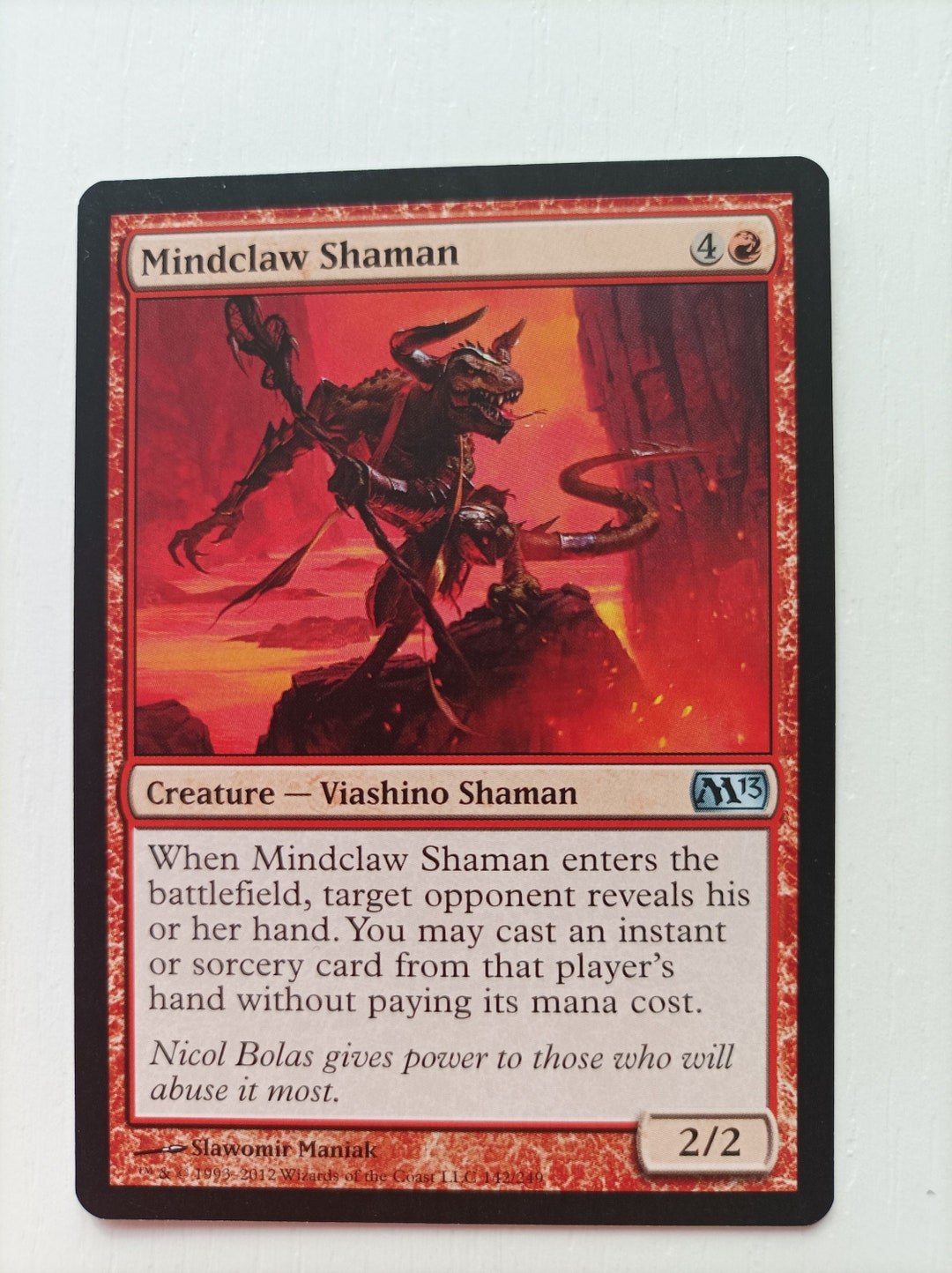 Mindclaw Shaman – Slawomir Maniak - Magic: the Gathering Artproof - Etsy