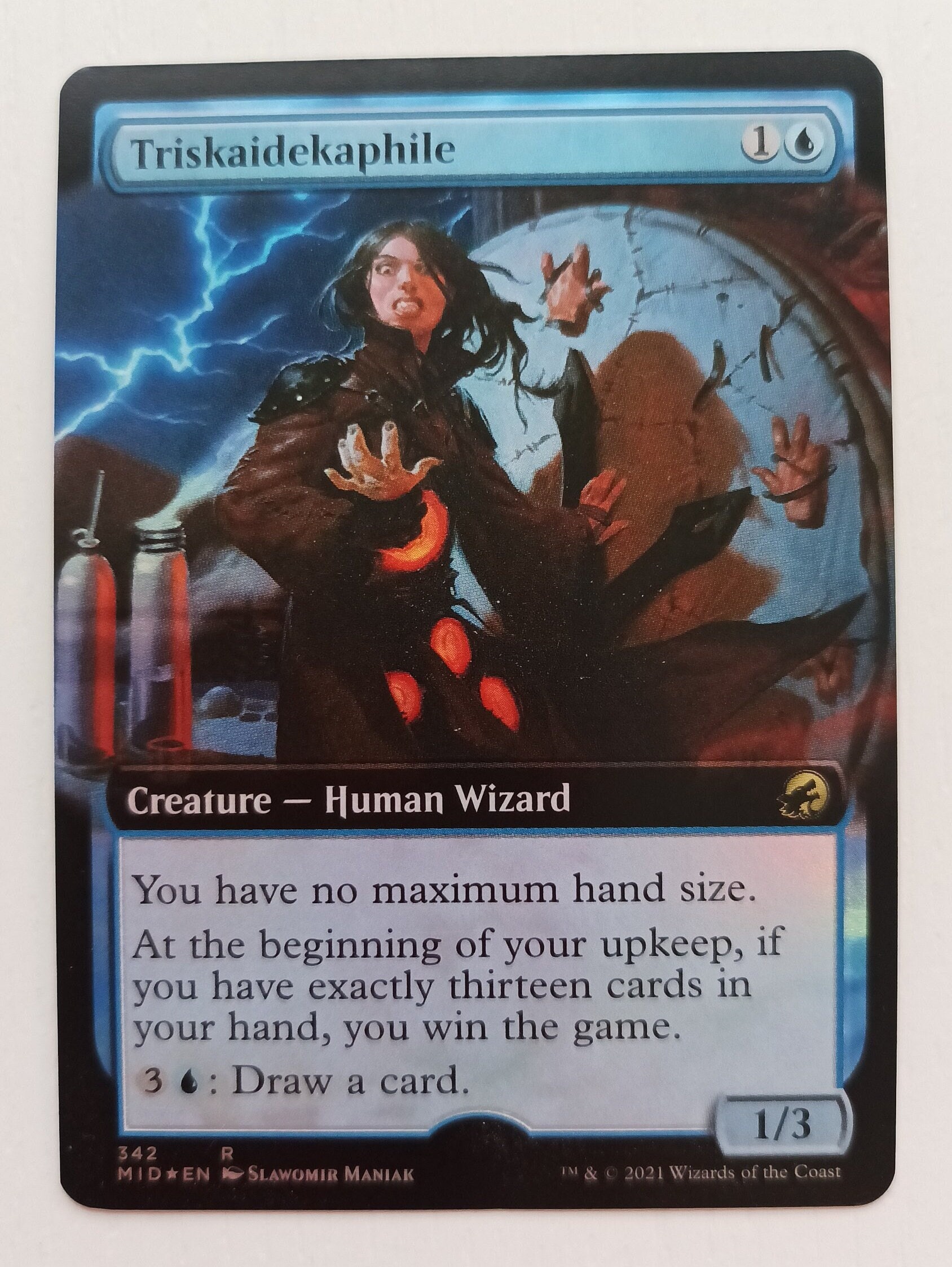 Triskaidekaphile – Slawomir Maniak - Magic: the Gathering Artproof - Etsy