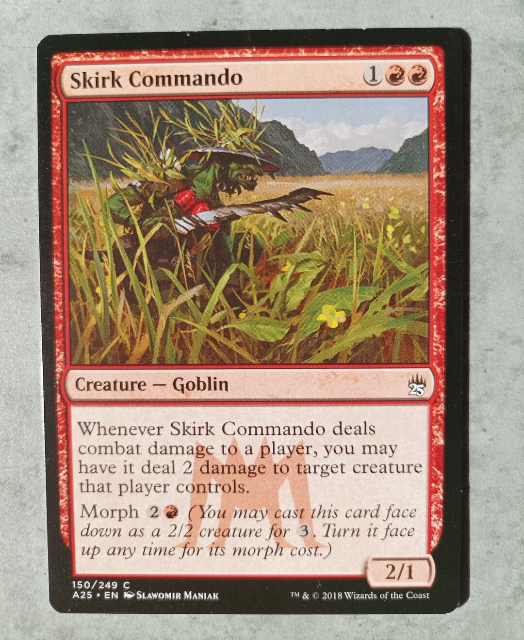 Skirk Commando – Slawomir Maniak - Magic: the Gathering Artproof - Etsy