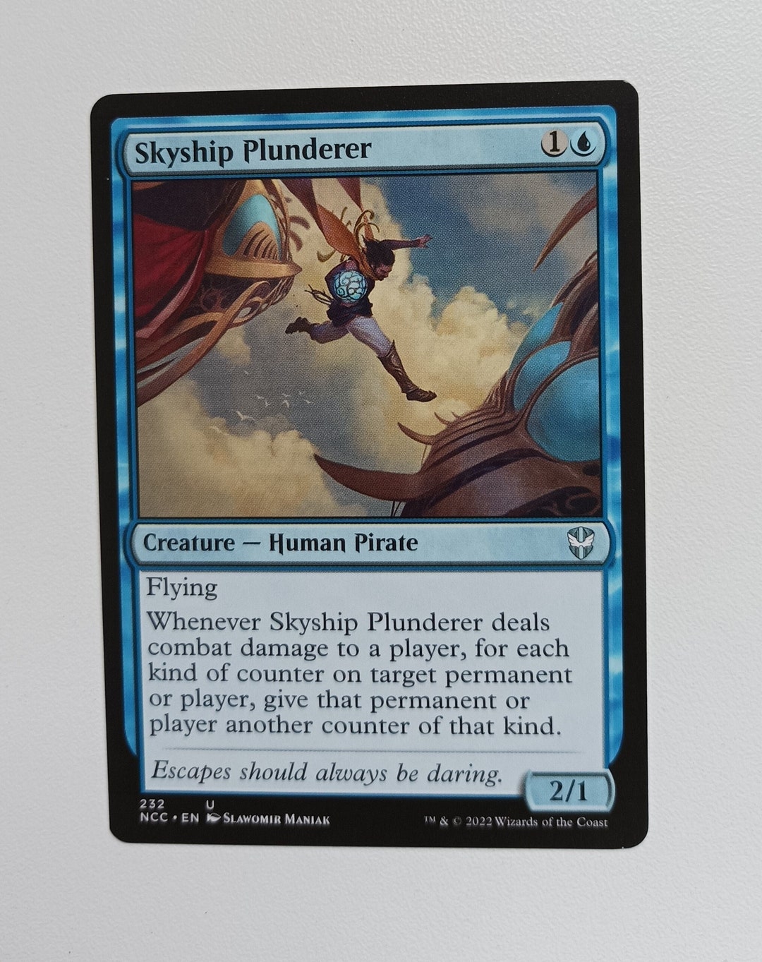 Skyship Plunderer – Slawomir Maniak - Magic: the Gathering Artproof - Etsy