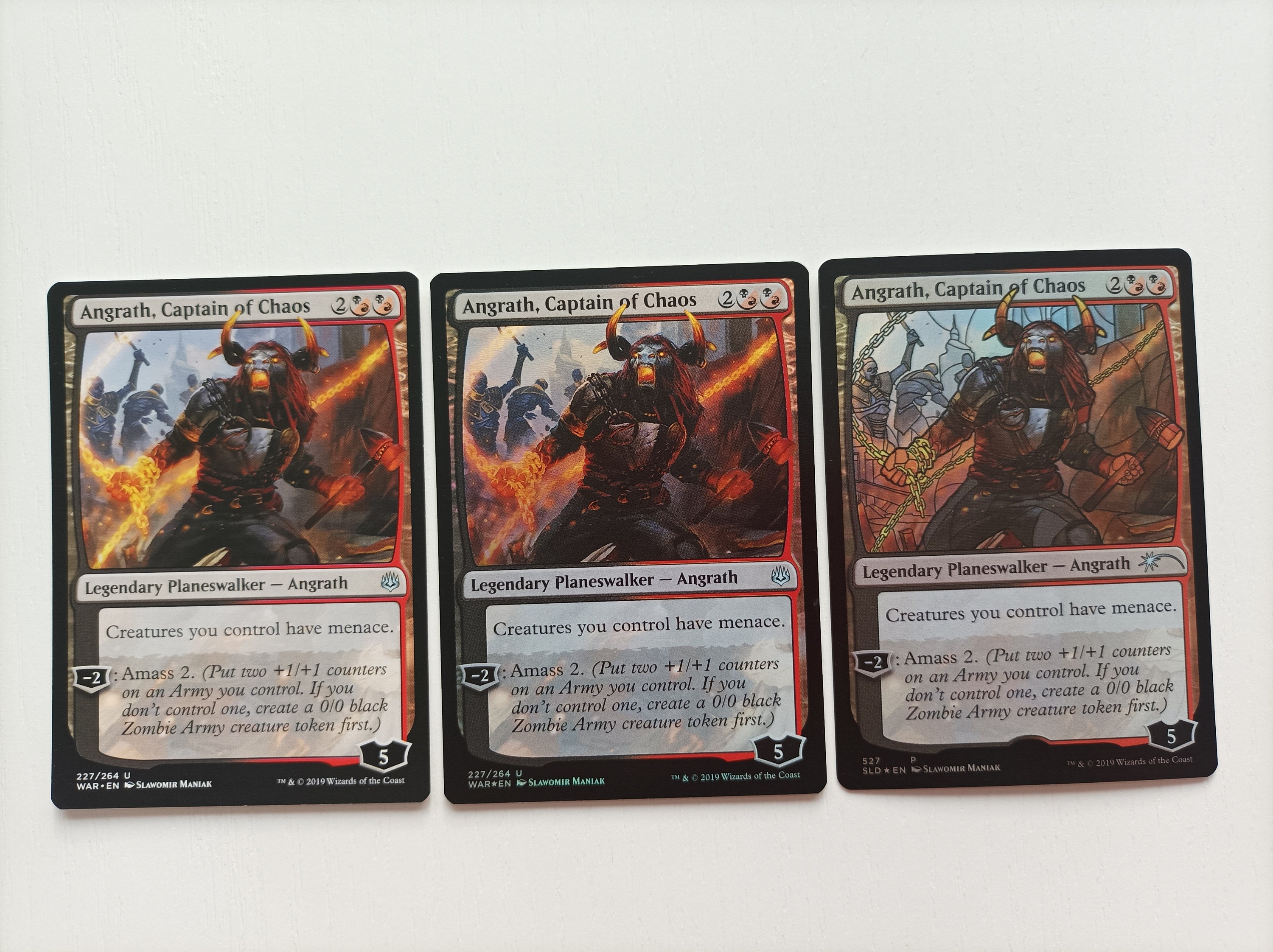 Angrath, Captain Od Chaos Slawomir Maniak Magic: the Gathering Artproof ...