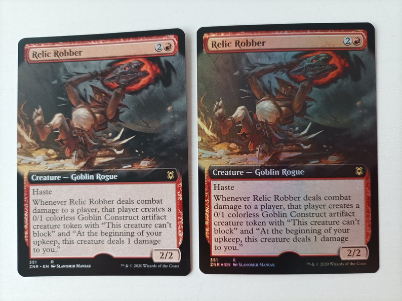 Relic Robber – Slawomir Maniak - Magic: the Gathering Artproof - Etsy