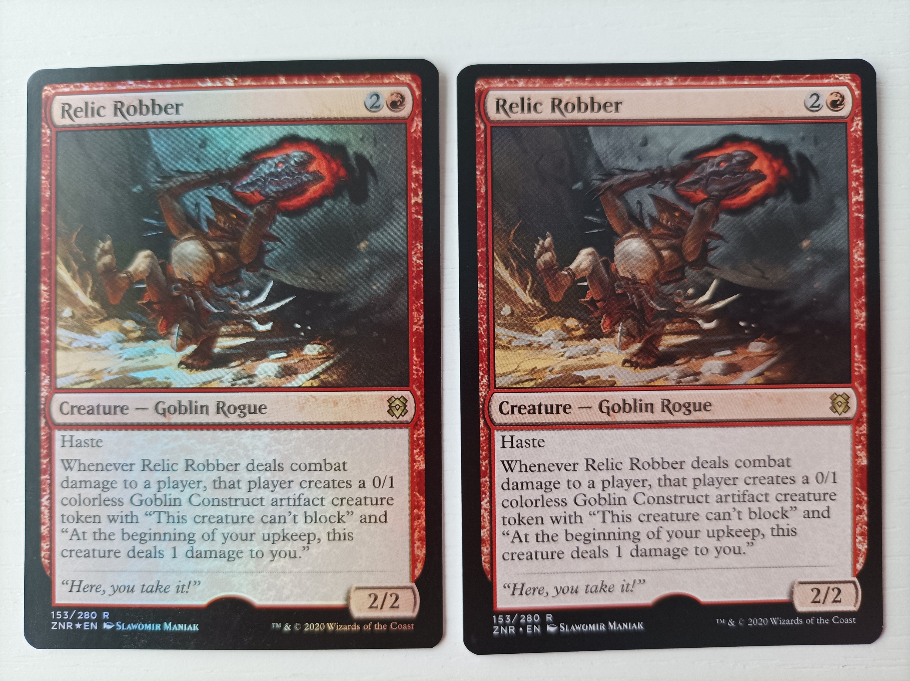 Relic Robber – Slawomir Maniak - Magic: the Gathering Artproof - Etsy