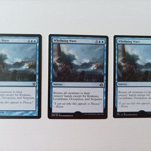 Whelming Wave – Slawomir Maniak - Magic: the Gathering Artproof - Etsy