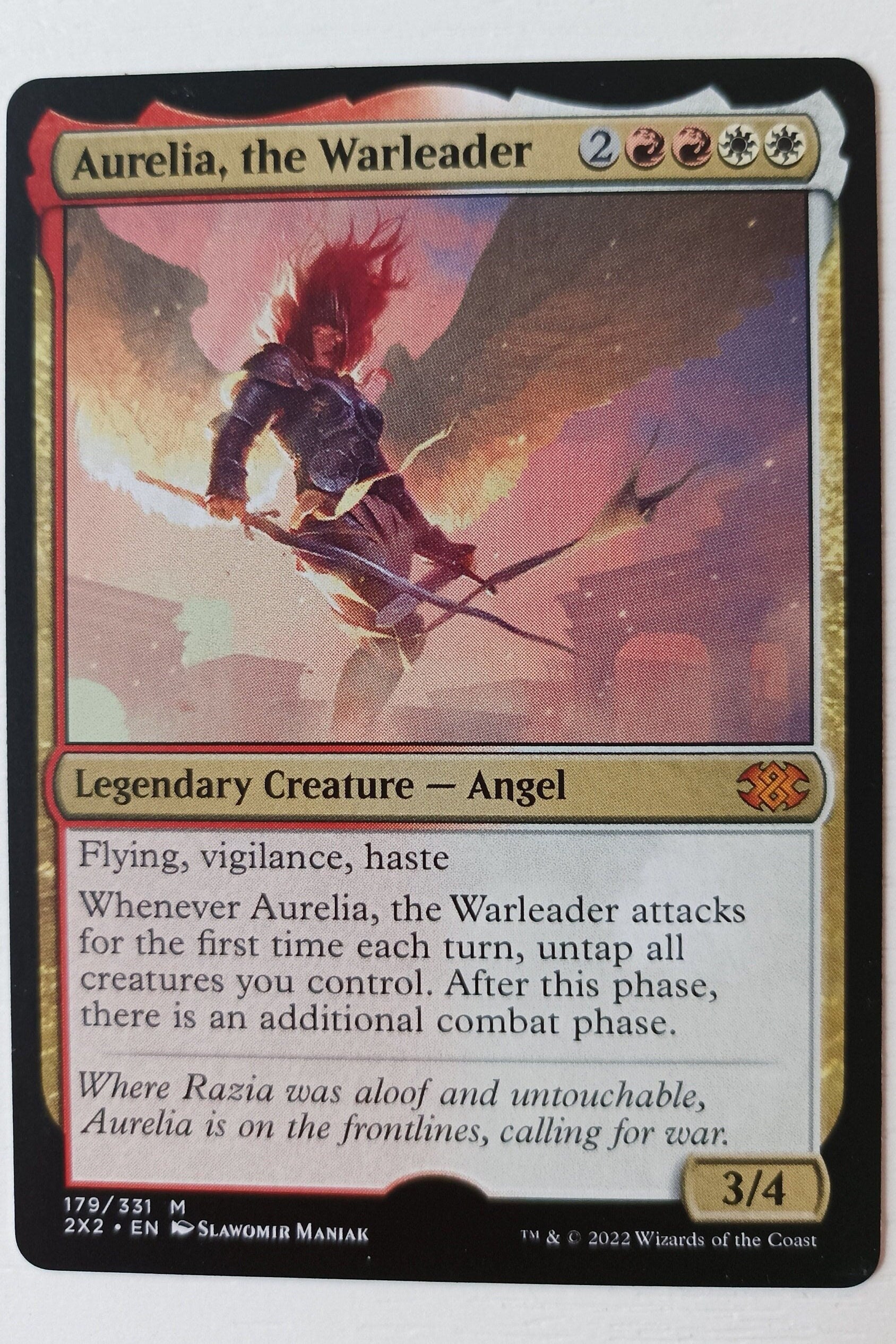 Aurelia The Warleader Art