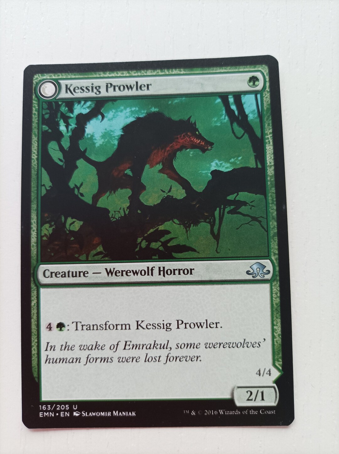 Kessig Prowler – Slawomir Maniak - Magic: the Gathering Artproof - Etsy