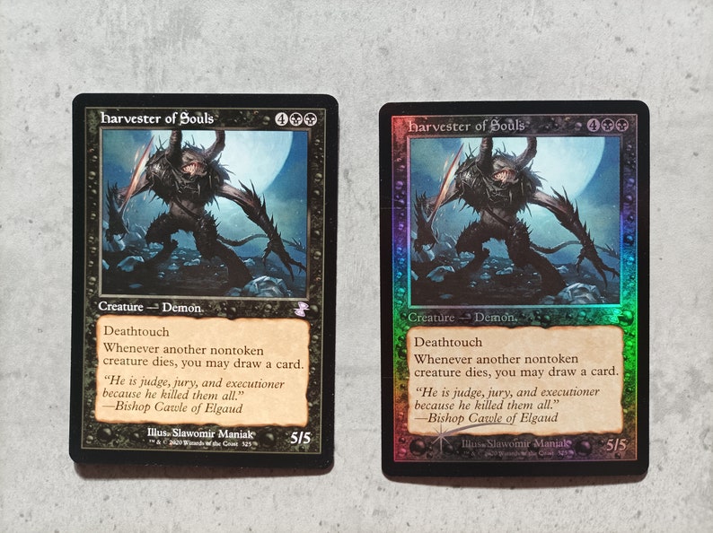 Harvester of Souls – Slawomir Maniak - Magic: the Gathering Artproof - Etsy