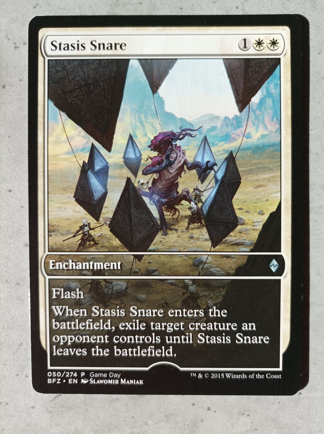 Stasis Snare – Slawomir Maniak - Magic: the Gathering Artproof - Etsy