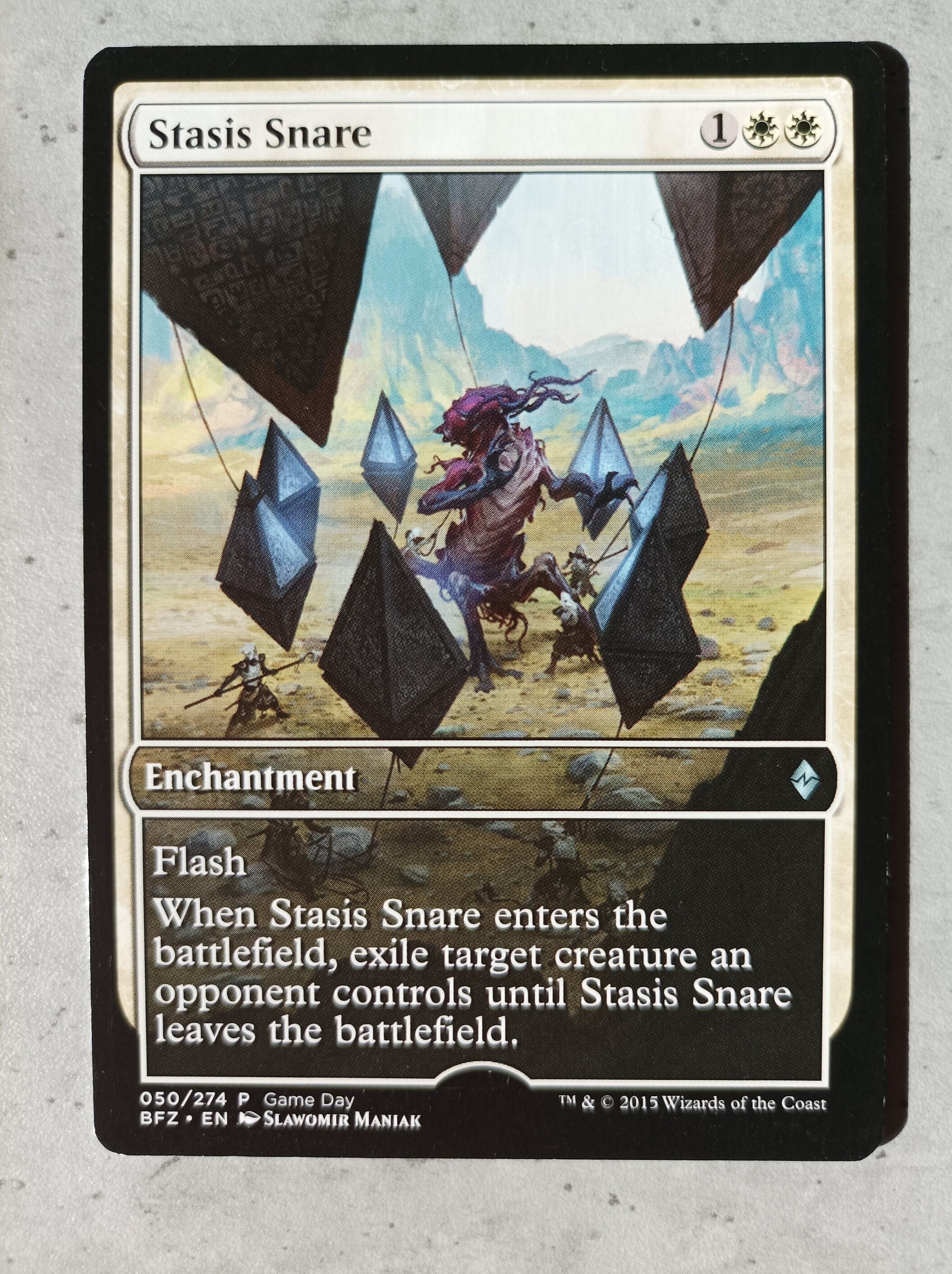 Stasis Snare – Slawomir Maniak - Magic: the Gathering Artproof - Etsy