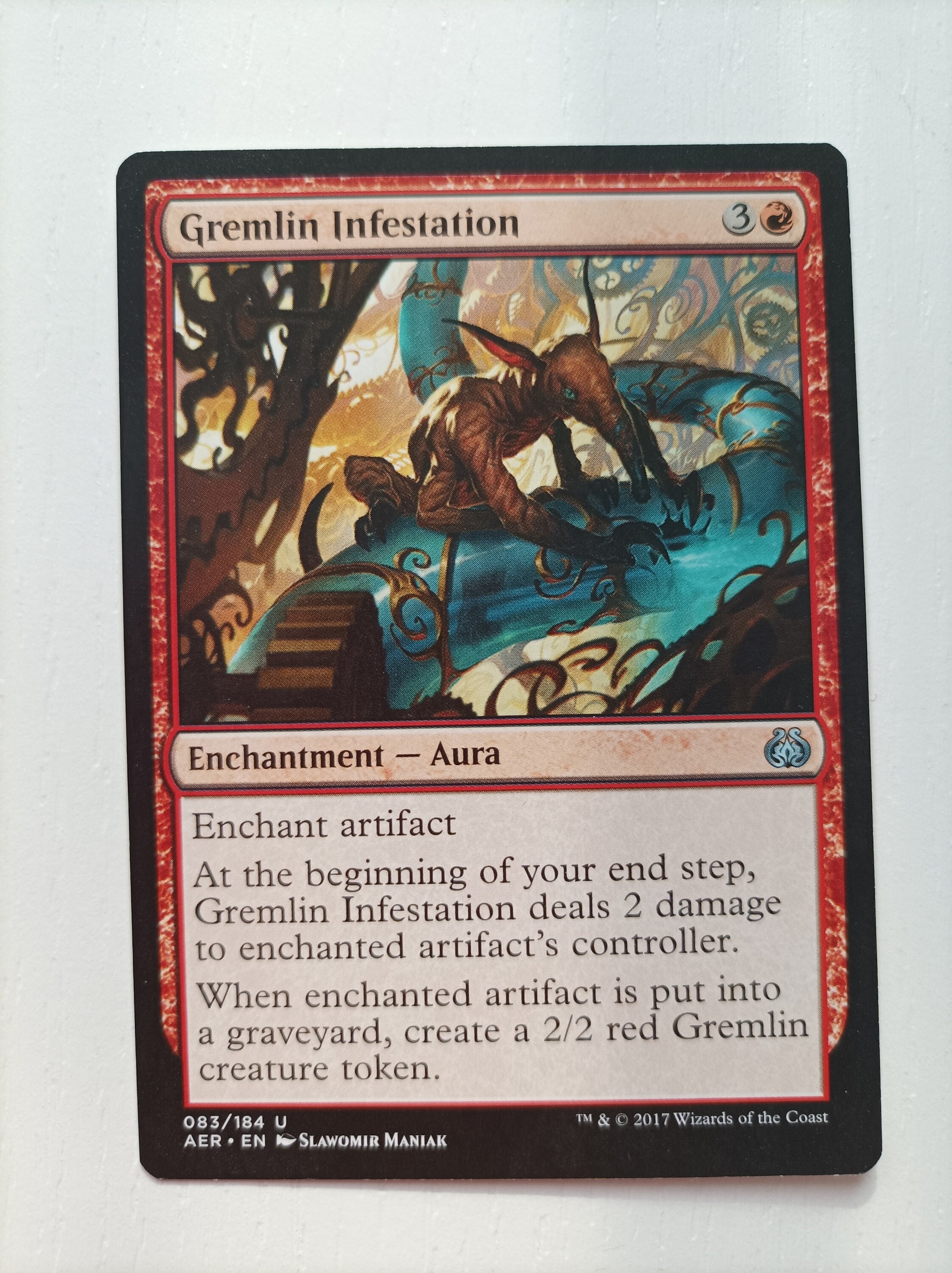Gremlin Infestation – Slawomir Maniak - Magic: the Gathering Artproof ...