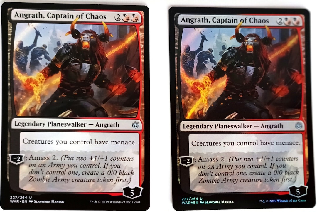 Angrath, Captain Od Chaos – Slawomir Maniak - Magic: the Gathering ...