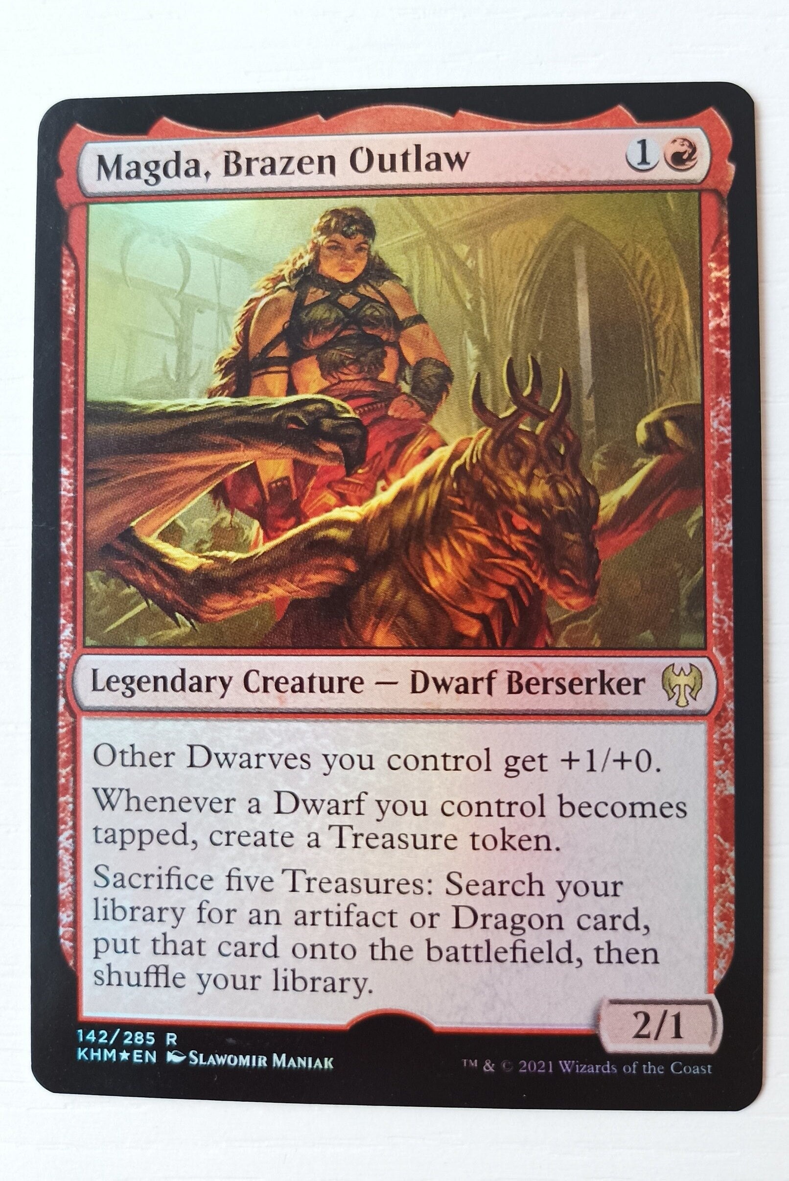 Magda, Brazen Outlaw – Slawomir Maniak - Magic: the Gathering - Etsy