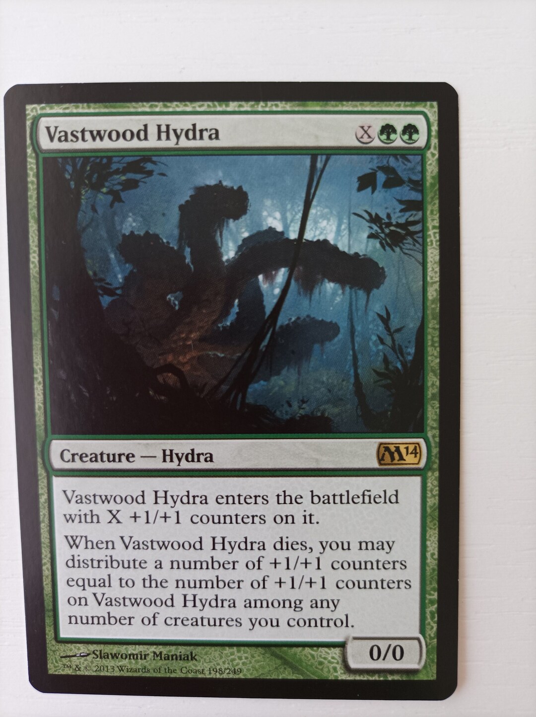 Vastwood Hydra – Slawomir Maniak - Magic: the Gathering Artproof - Etsy