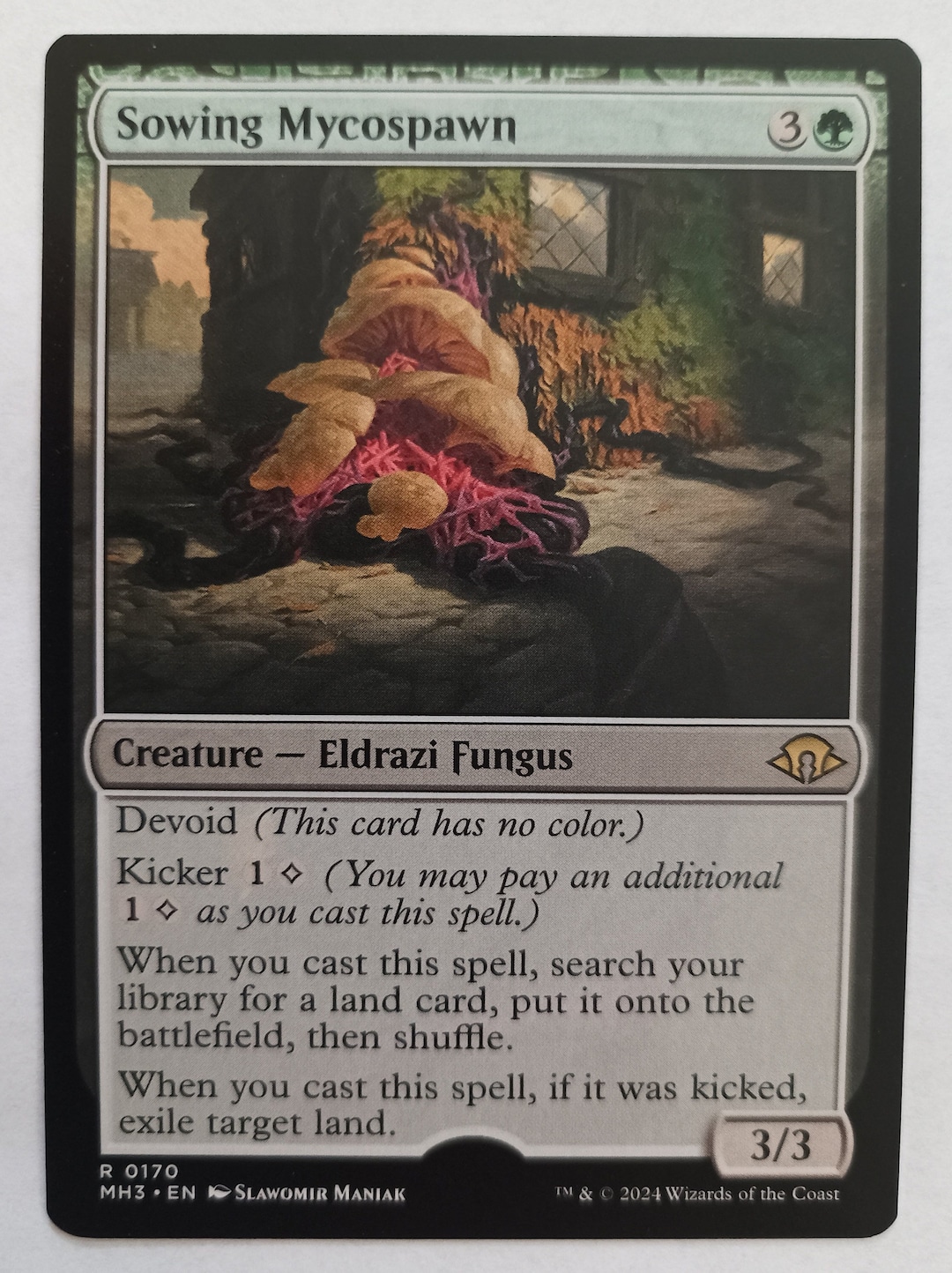 Sowing Mycospawn – Slawomir Maniak - Magic: the Gathering Artproof - Etsy