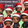 15 Cute Black Kids Clipart, Black Children PNG, Friends Png, Black Boys ...