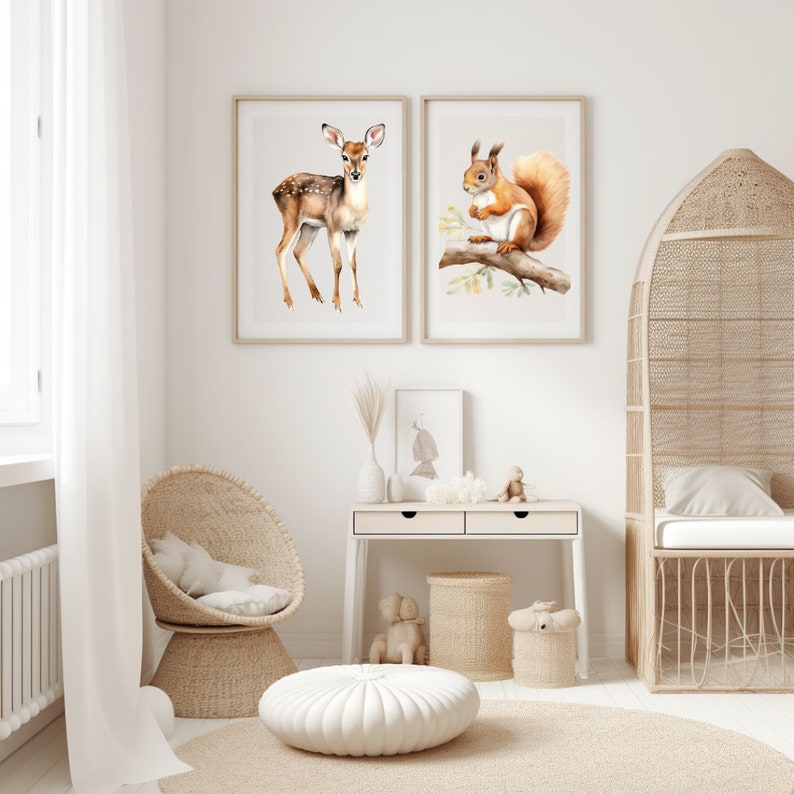 76 PNG Woodland Animals Clipart Bundle Forest Animal PNG - Etsy