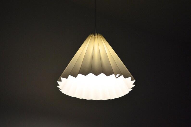 PAPERLAMP®FALDA (papercraft Set) | Paper Pendant Lamp | Handmade DIY ...