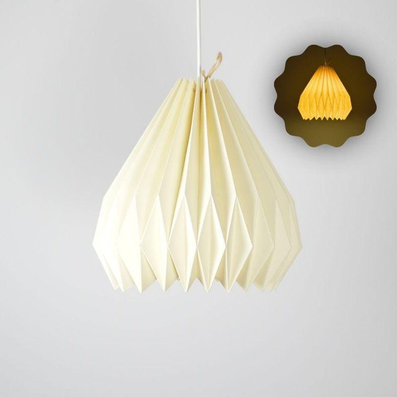 Origami Ceiling Lamp - Etsy