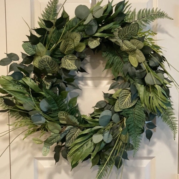 Mixed Greenery - Etsy