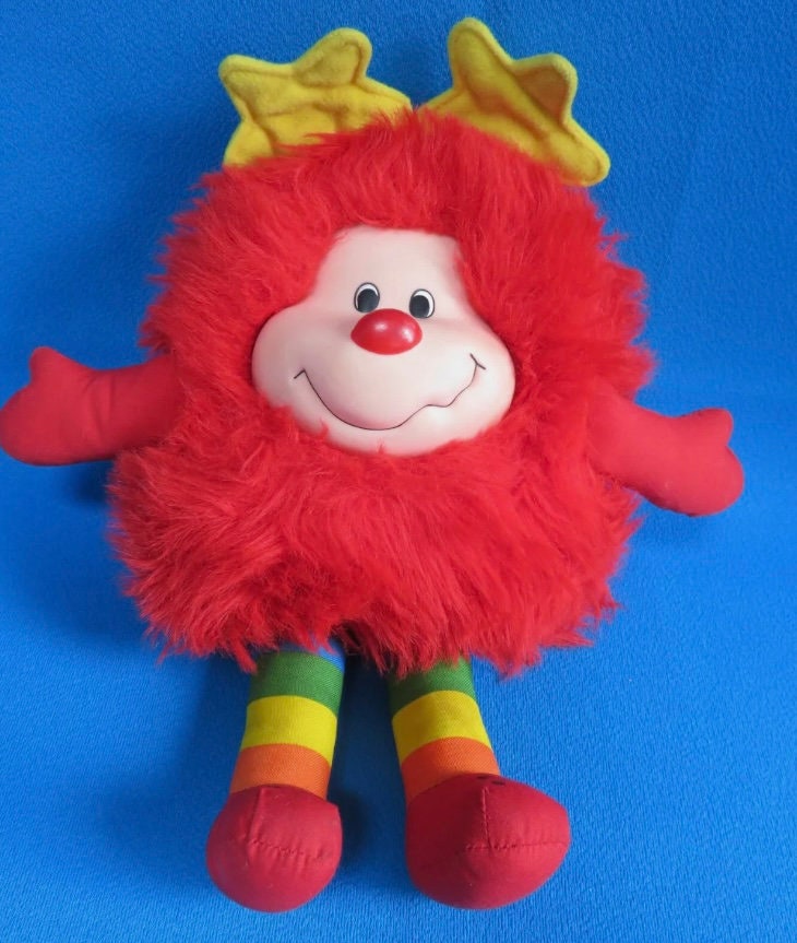 RED BUTLER SPRITE Rainbow Brite Soft Toy Plush - Etsy