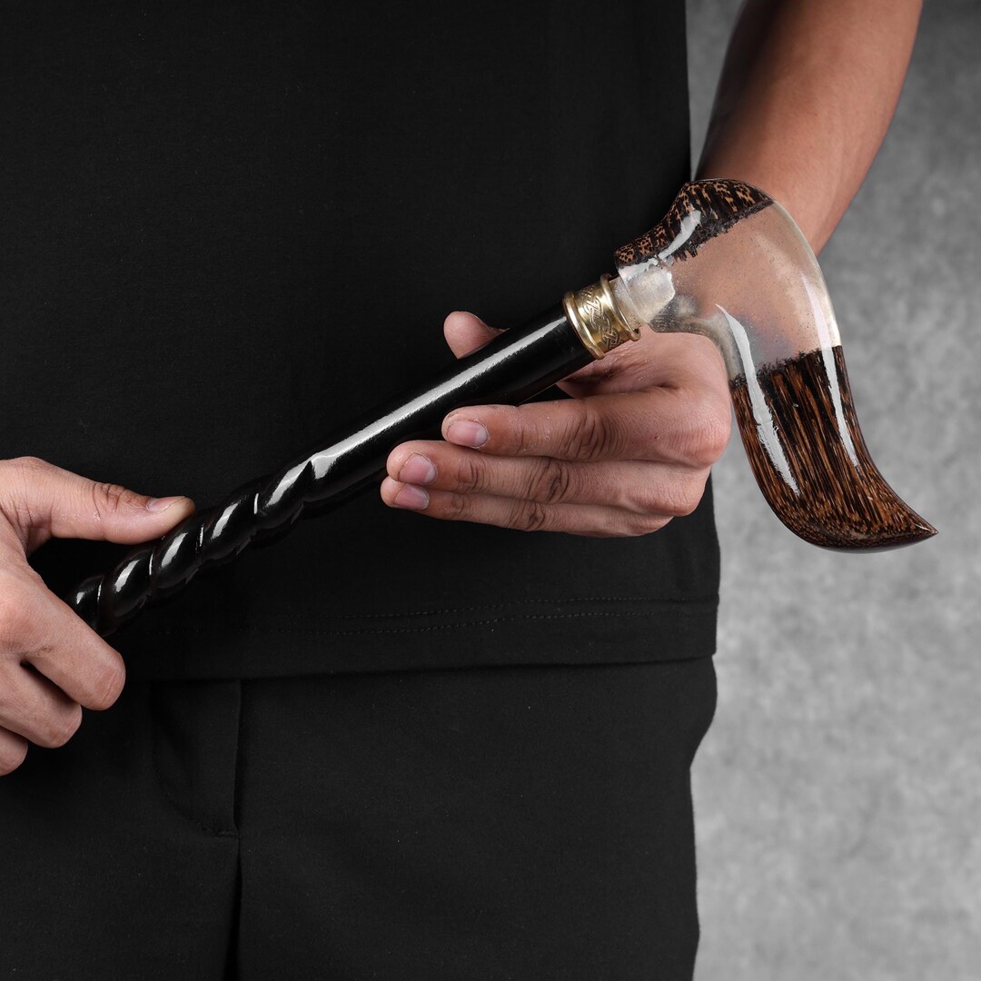 Walking Canes Sticks | Epoxy Resin Walking Stick High Quality Solid ...
