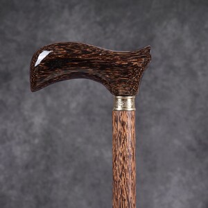 Resin Walking Cane Antique Walking Cane Palm Wood Walking Stick With ...