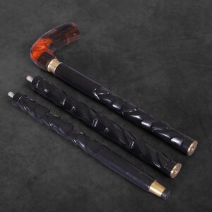 Rosewood Walking Stick With Epoxy Resin Gentleman Exclusive Walking ...