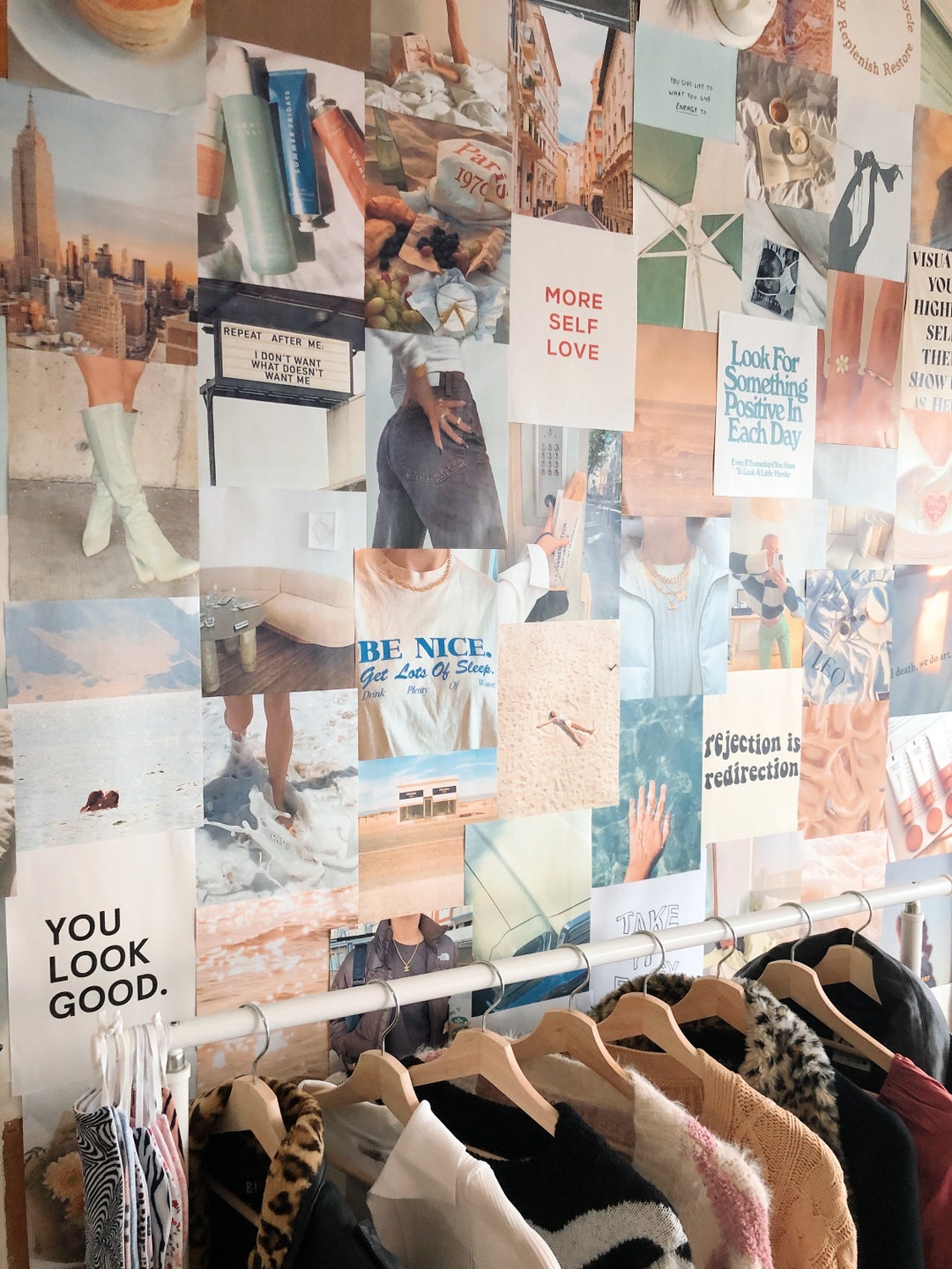 Pinterest Vision Board Collage Kit - 87pc Curated Image Pack - Etsy