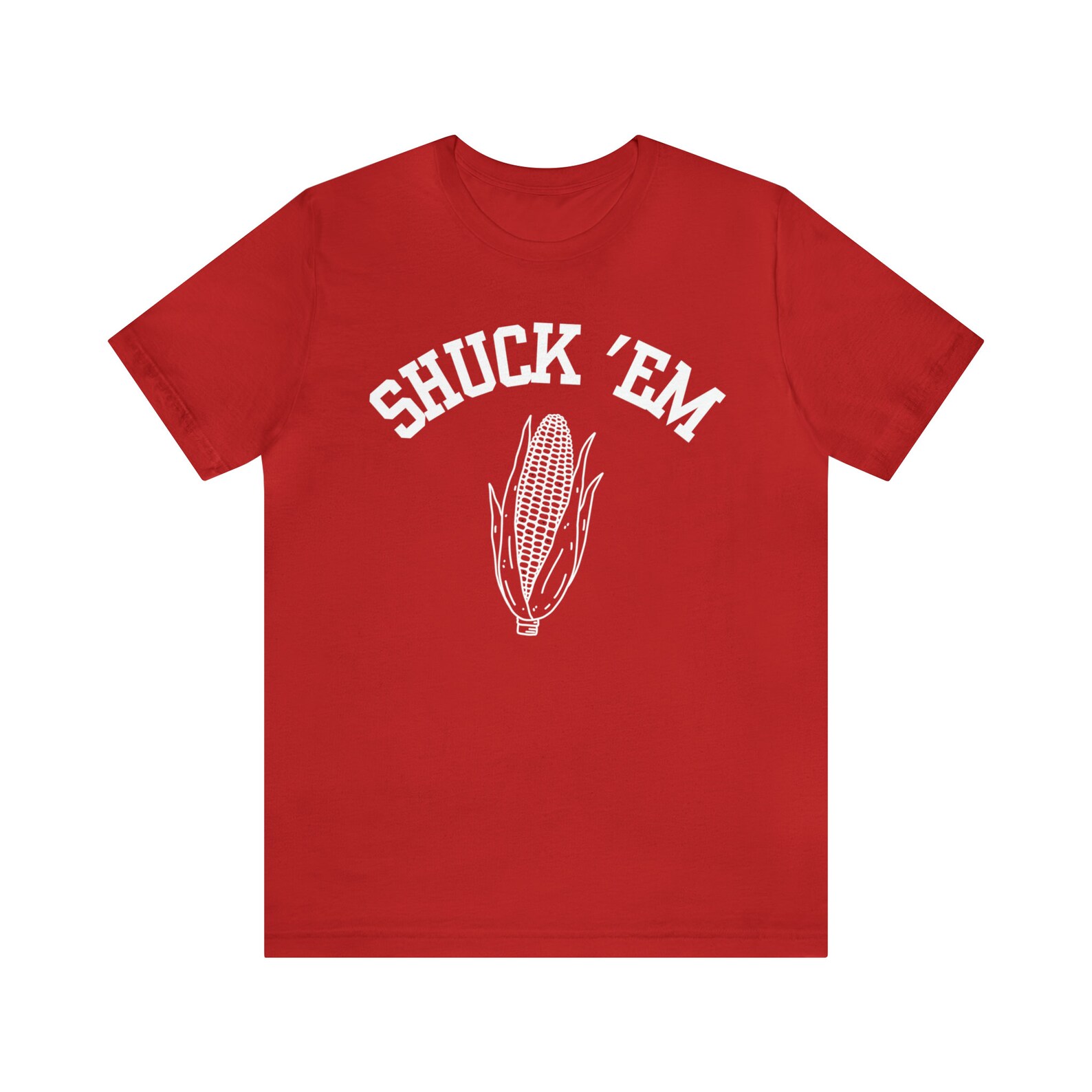 Shuck 'em White Decal - Etsy