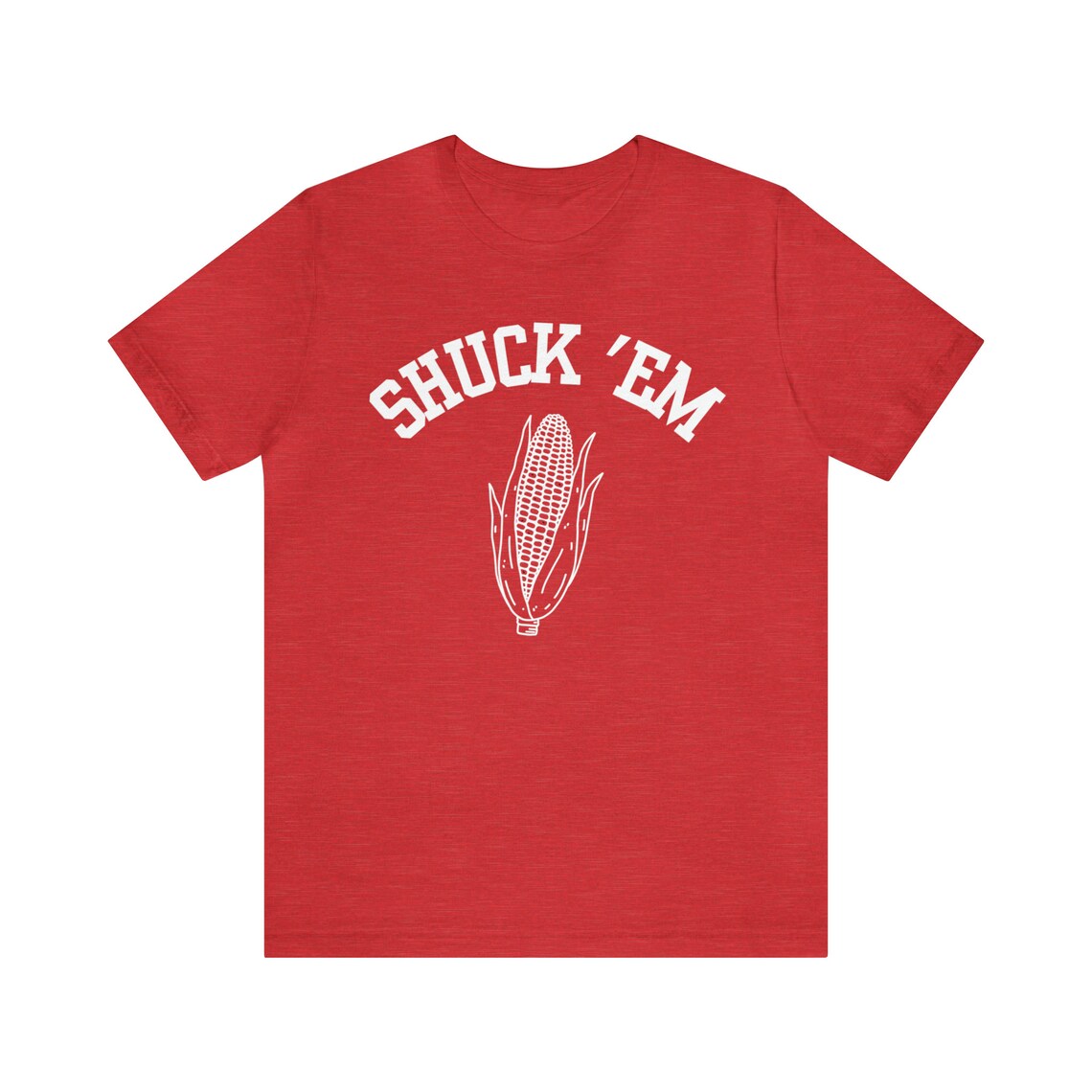 Shuck 'em White Decal - Etsy