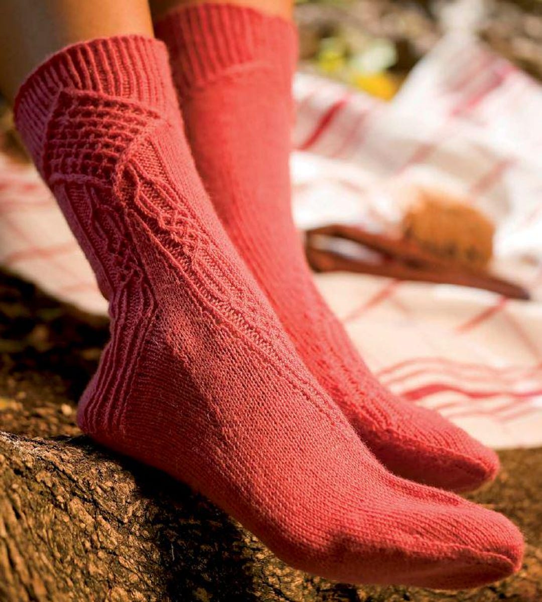 Knitting Pattern, Socks Knitting Pattern, Knit Sock Pattern, Boot Socks ...