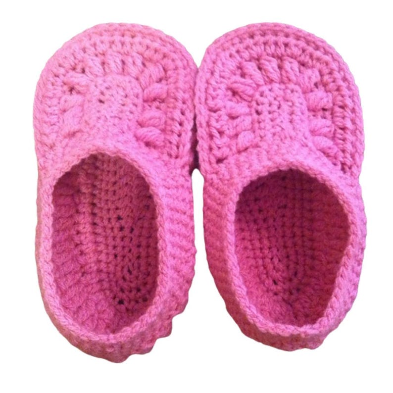 Crochet Pattern, Crochet Slippers Pattern, Vintage Slippers Pattern ...