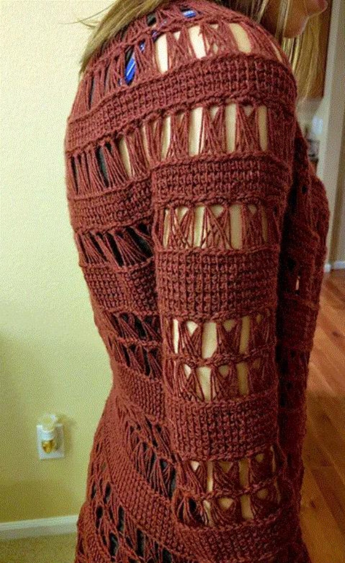 Crochet Pattern, Crochet Lace Coat, Vintage Pattern, Coat Lace Summer ...