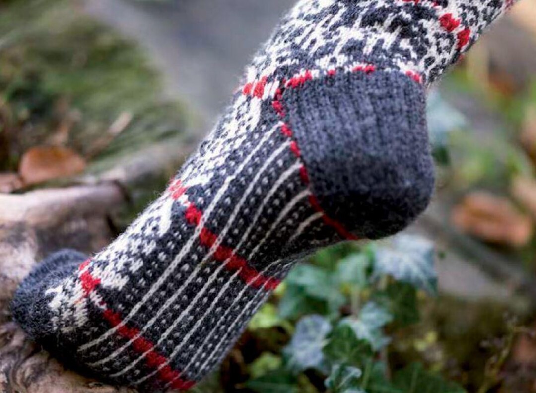 Knitting Pattern, Socks Knitting Pattern, Knit Sock Pattern, Boot Socks ...