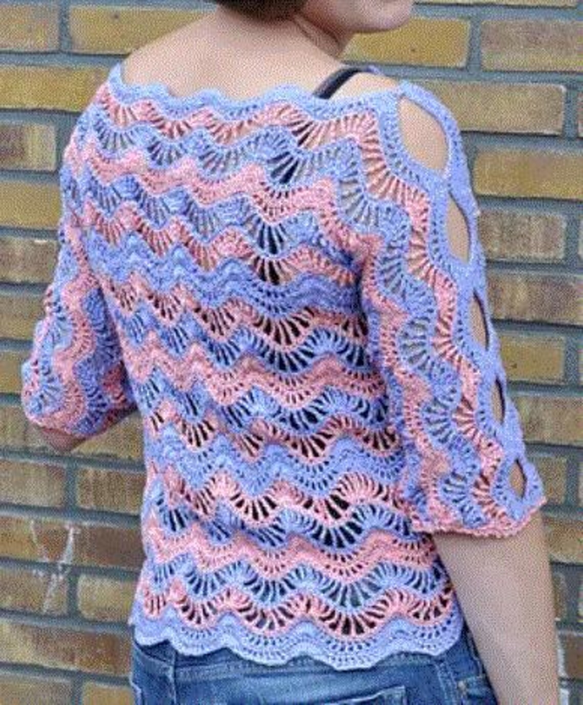 Crochet Pattern, Summer Crochet Pattern, Women Crochet Lace Top ...