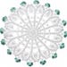 Crochet Pattern, Table Doily, Vintage Forget-me-not Doily Pattern ...