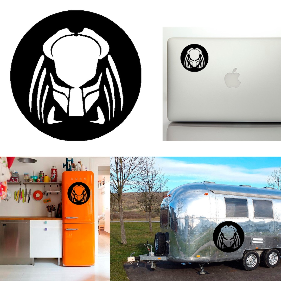 Predator Vinyl Sticker V1 - Etsy