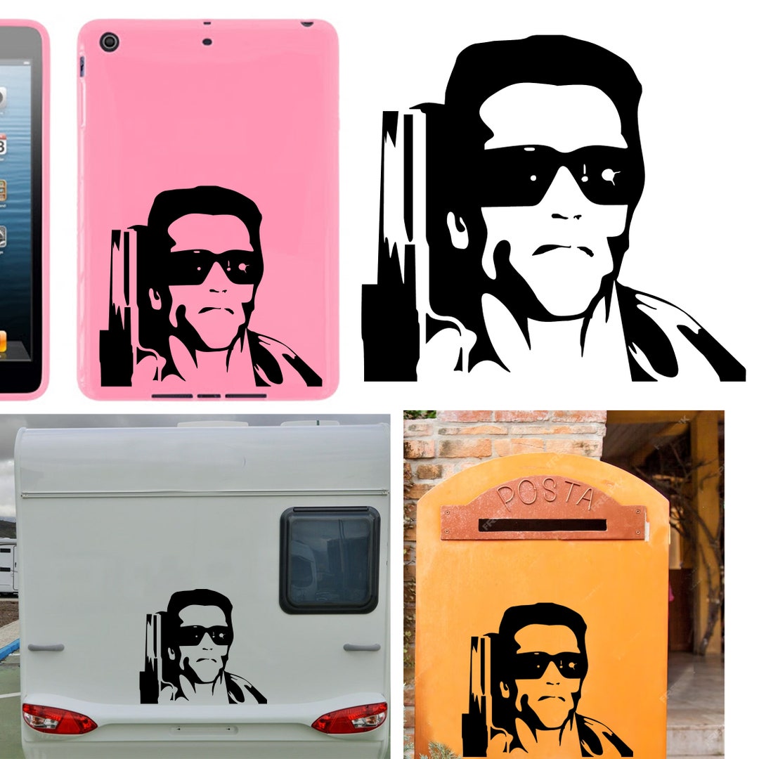 Terminator, Vinyl Sticker Version V2 - Etsy