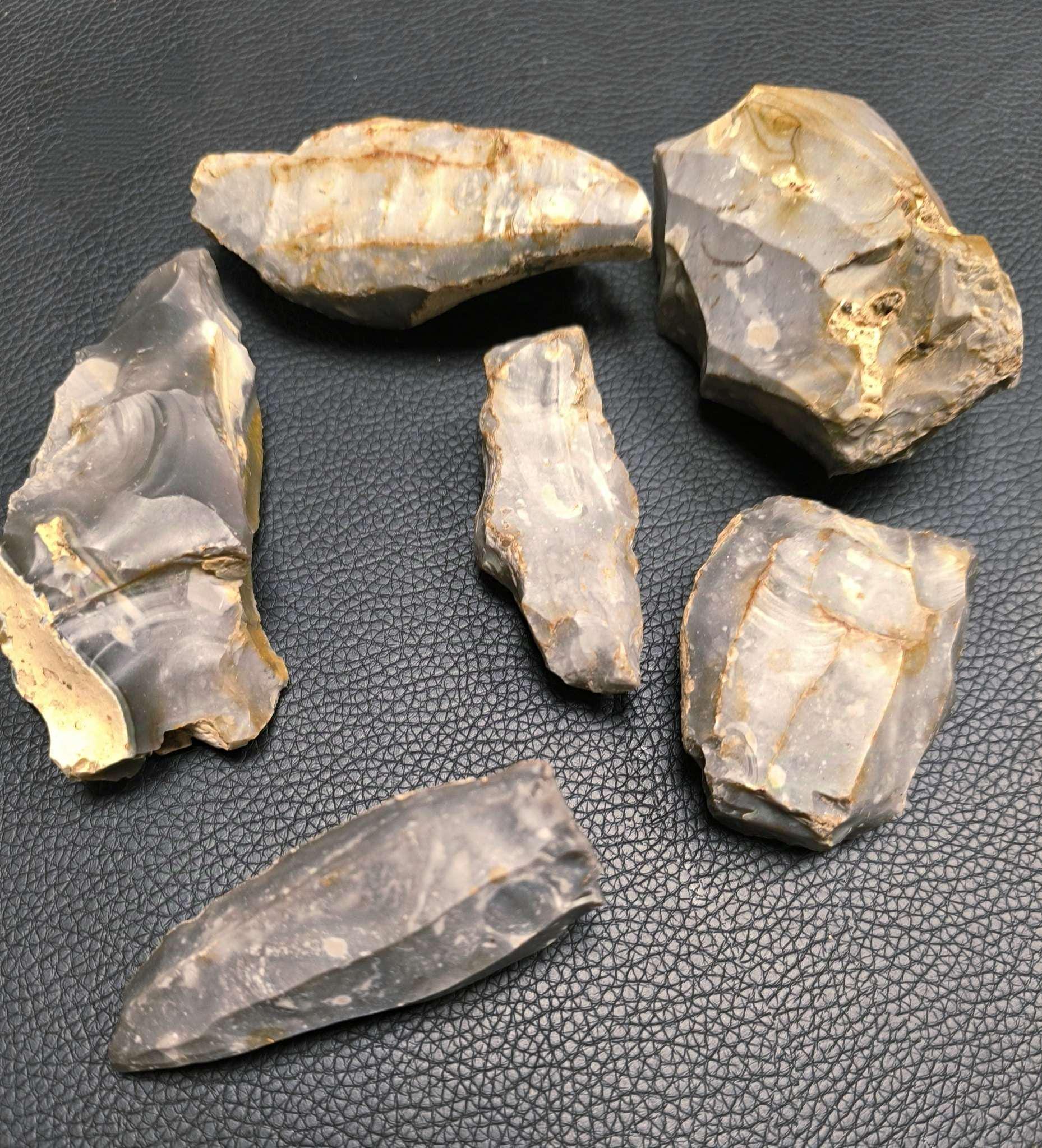 Neolithic Flint Scrapers Netherland - Etsy