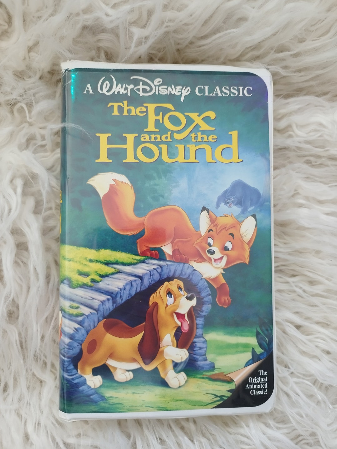 Rare the Fox and the Hound VHS Black Diamond Edition Original Classic ...
