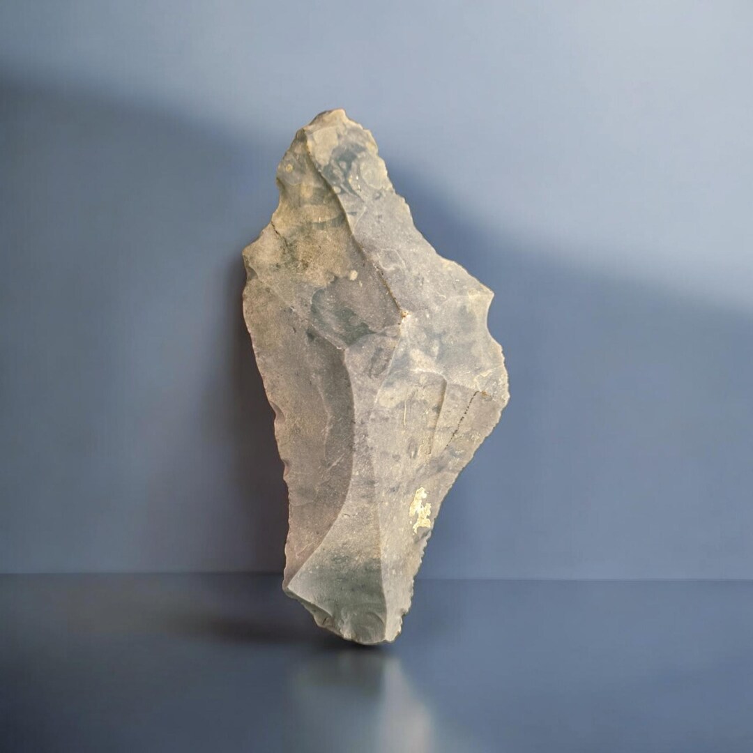 Large Neanderthal Flint Knive Prahistoric Stone - Etsy