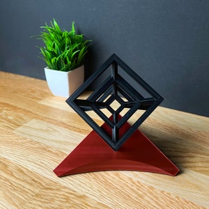 Tesseract Infinity Geometric Cube - Etsy