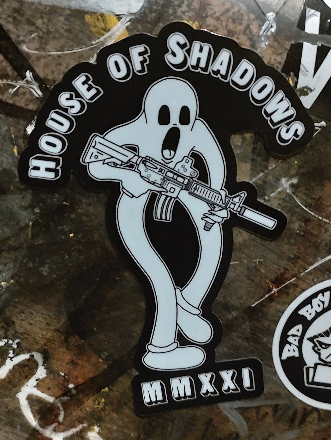 Ghost Sticker - Etsy