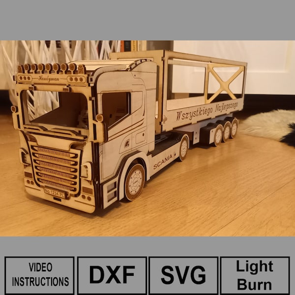 Scania 164g 480 Trailer "pet Logistics" Sharemods - Etsy New Zealand