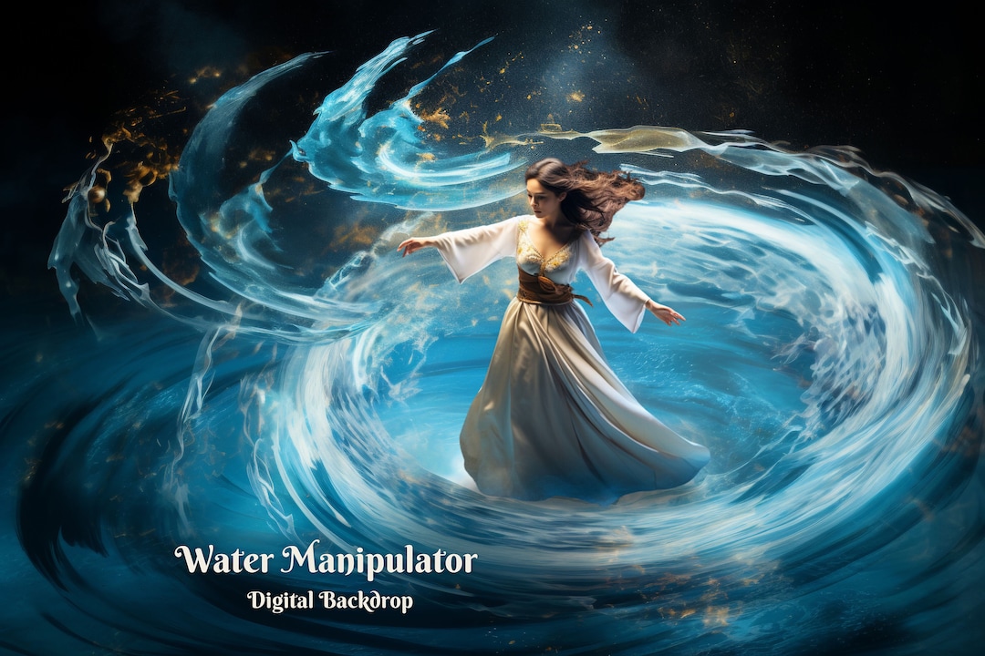 Water Manipulator Digital Backdrop Aqua Ring Photo Background Water ...