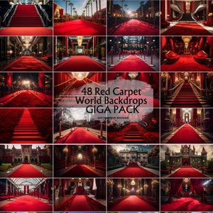 48 Red Carpet Digital Backdrops Hollywood Celebrity Photography ...